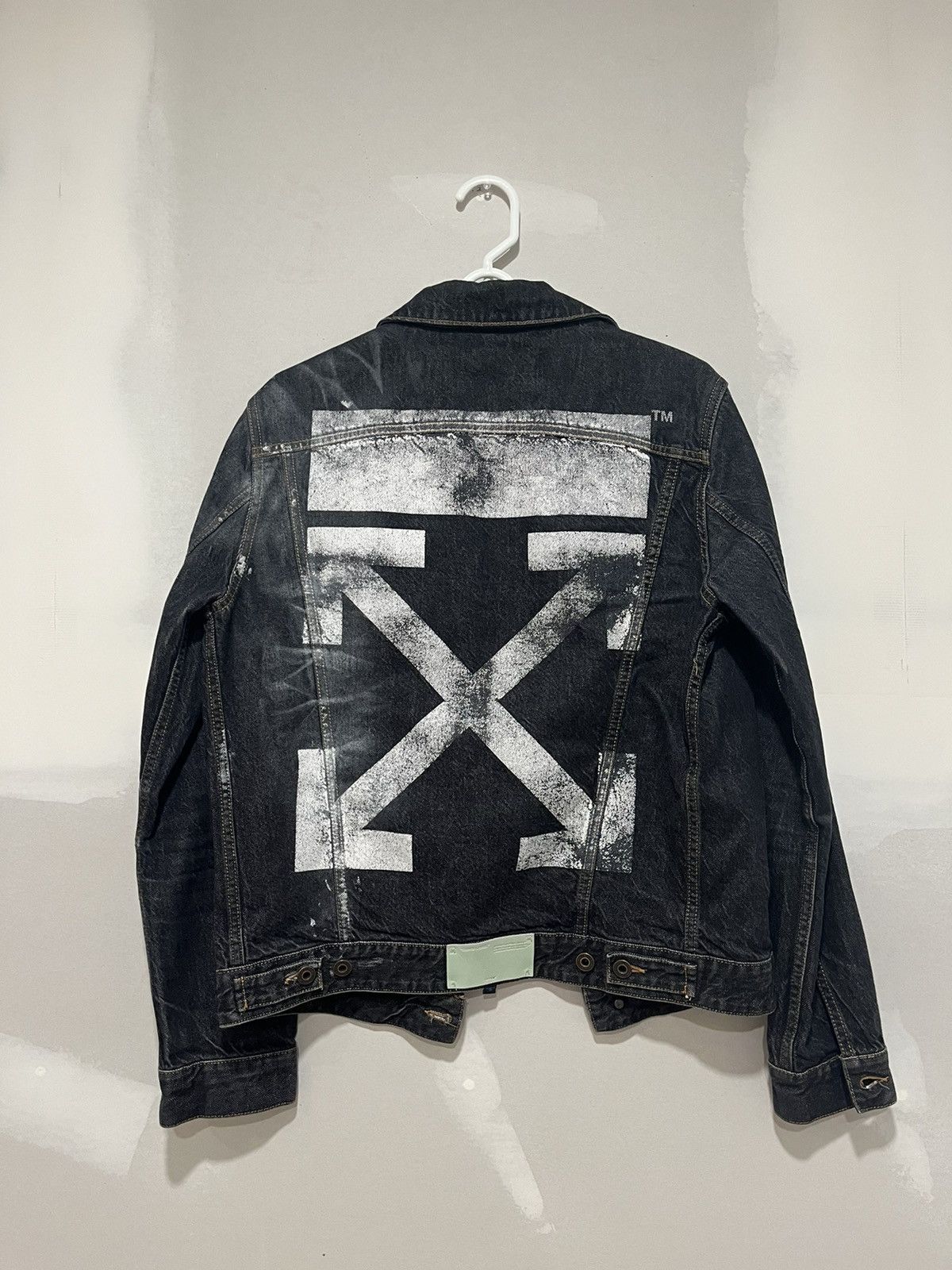 Off-White Off-White Virgil Abloh Paint Splatter Jacket | Grailed