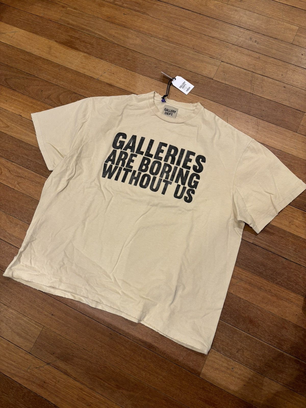 Gallery Dept. Gallery Dept. ‘Galleries Are Boring’ Tee | Grailed
