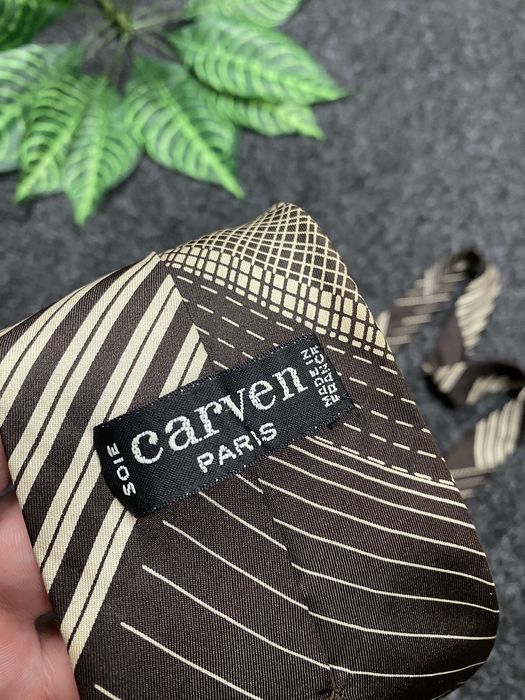 Vintage Carven Paris Tie Soil Made in France 🇫🇷 | Grailed