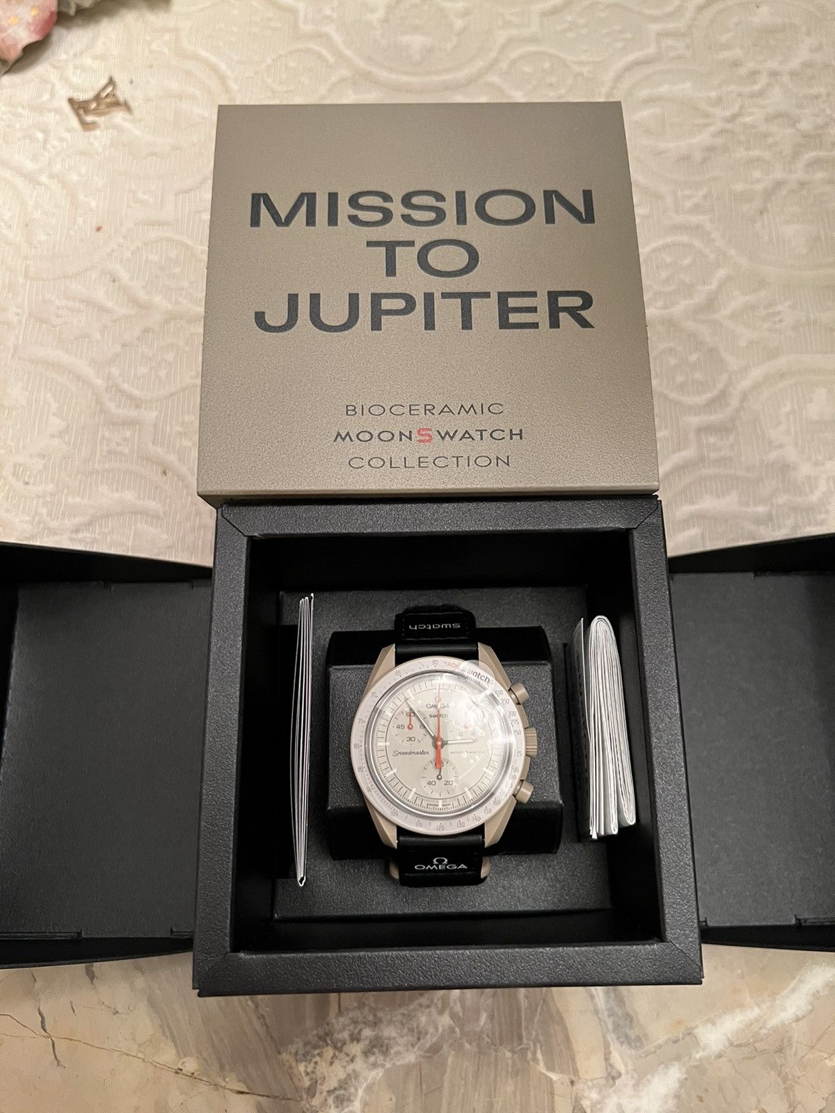 Omega × Swatch Mission to Jupiter Omega Swatch MoonSwatch | Grailed