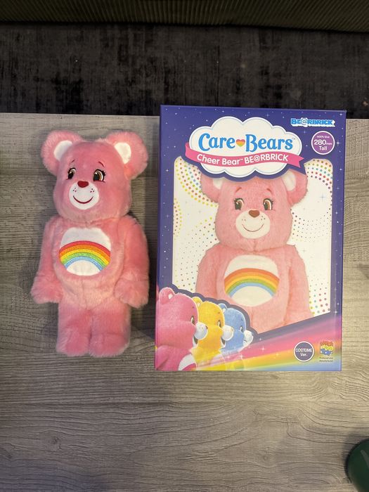 Medicom Bearbrick Pink Carebear Bearbrick | Grailed