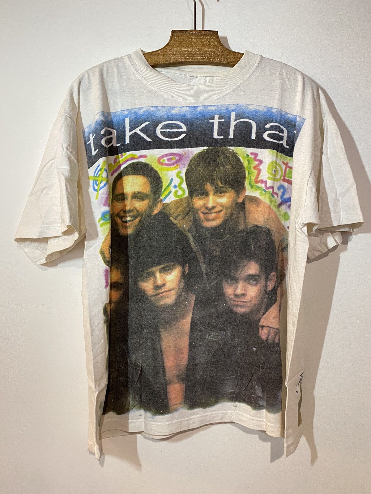 Band Tees × Vintage Vintage 90s Take That Shirt | Grailed