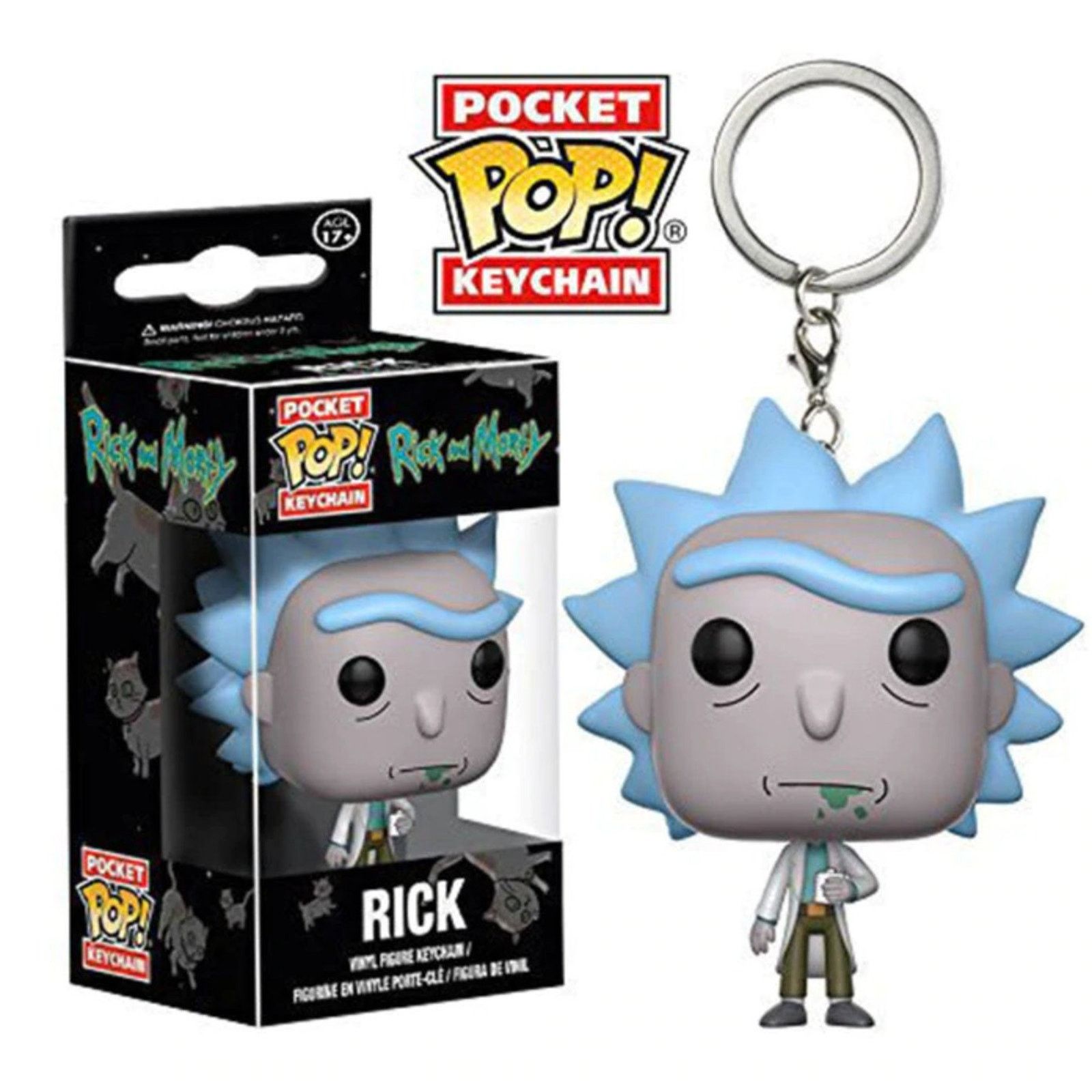 Japanese Brand Rick Sanchez in Rick & Morty Keychain - Won't Accept ...