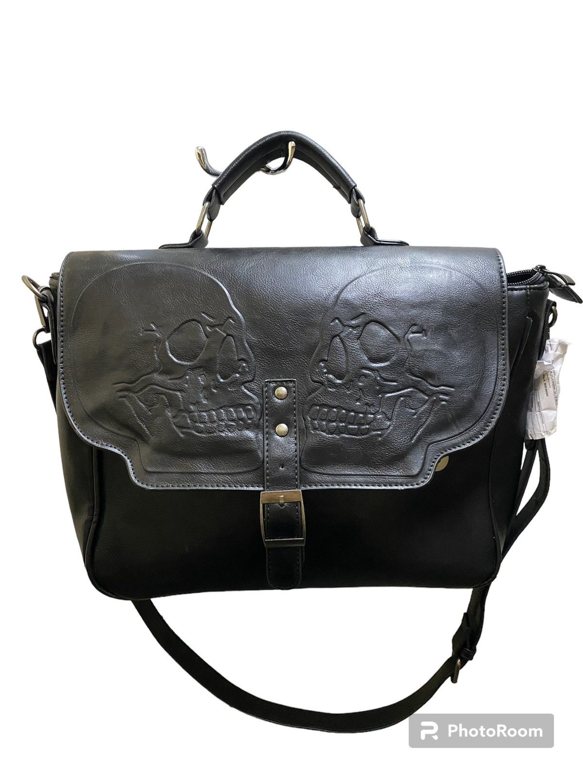 Skulls BANNED ALTERNATIVE LEATHER SKULLS BAG VINTAGE | Grailed