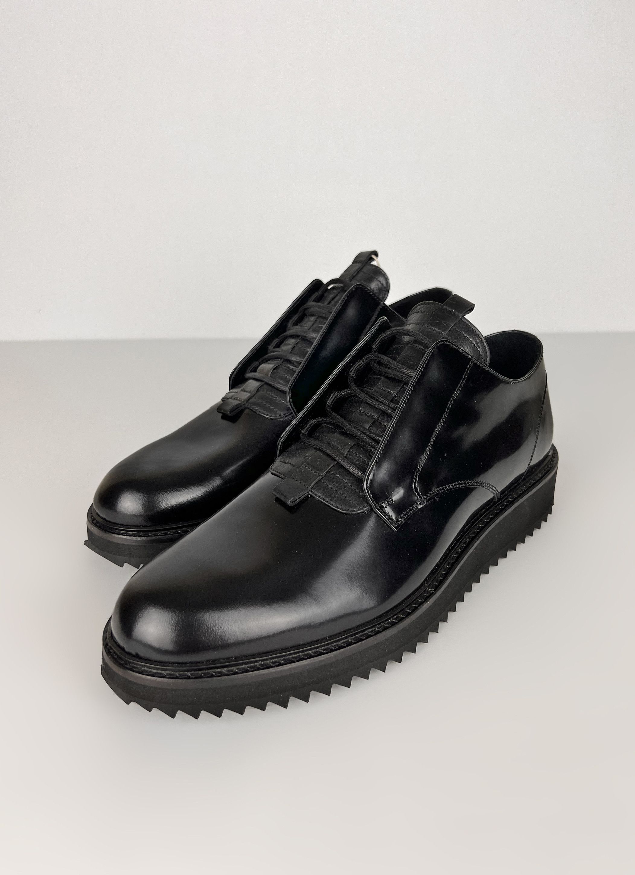 Damir Doma NEW. RIPPLE SOLE LEATHER SHOES, ICONIC, RUNWAY, UNIQUE | Grailed