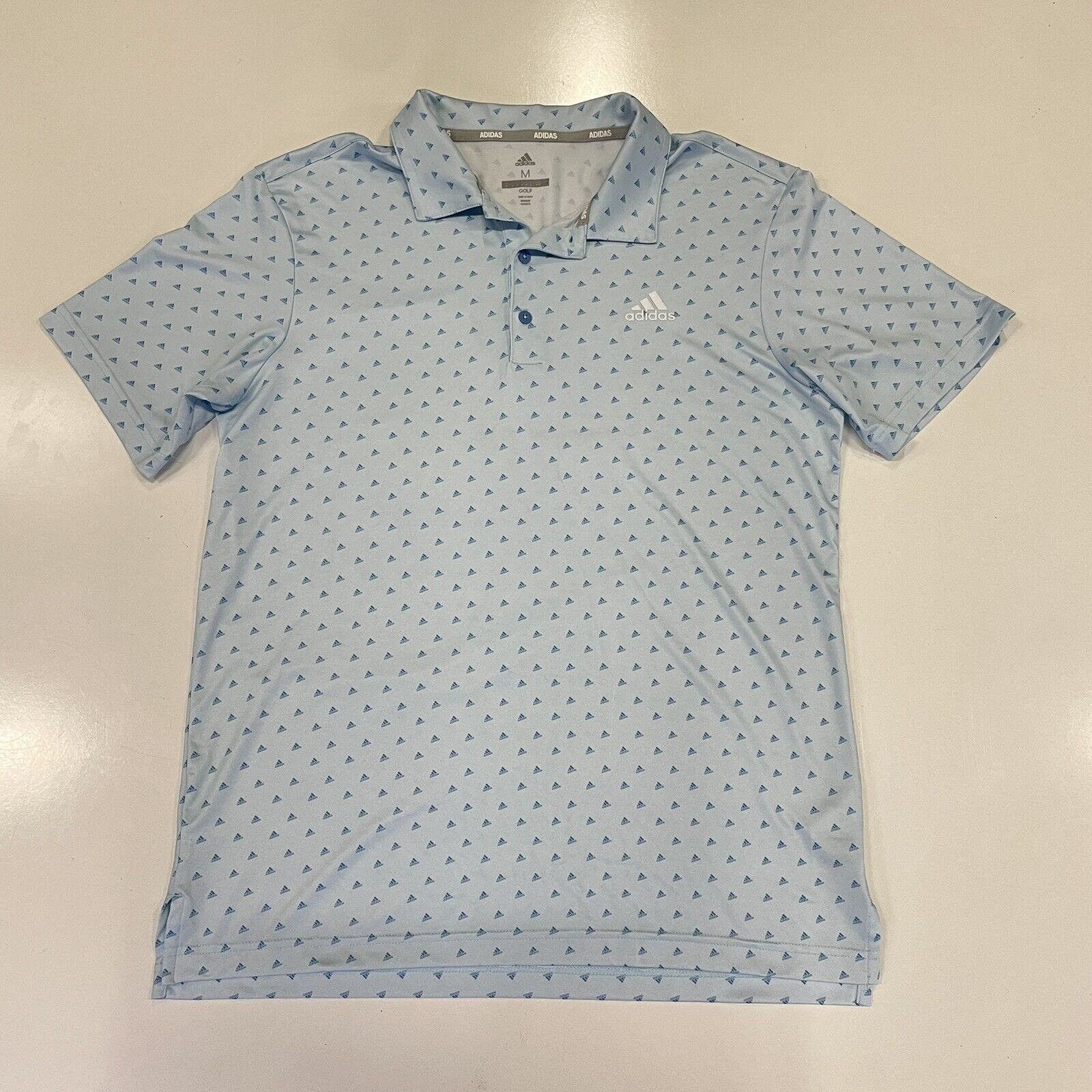 Adidas Adidas Men’s Ultimate Adi Print Sky Tint Golf Polo Shirt | Grailed