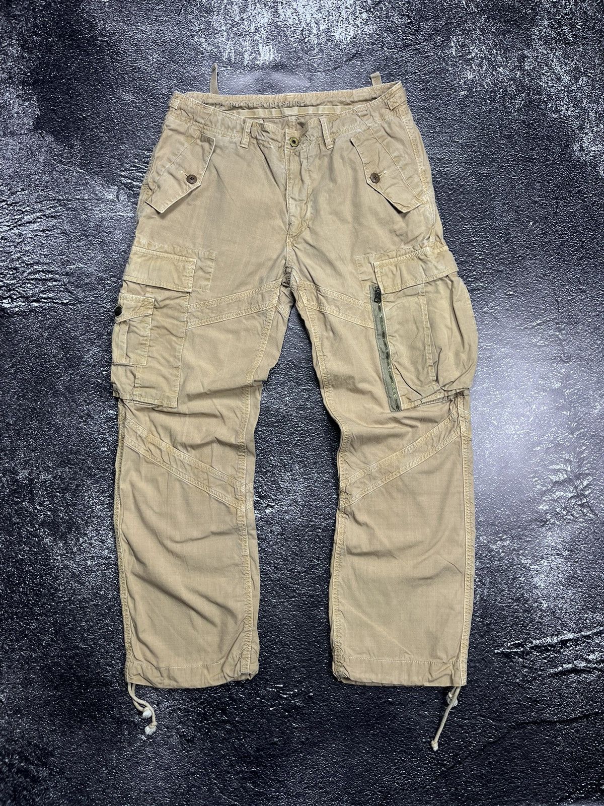 Polo Ralph Lauren × Vintage Vintage Polo Ralph lauren Military Multipocket Cargo Pants | Grailed