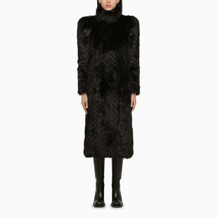 Balenciaga Balenciaga Black Single-Breasted Fitted Coat | Grailed Balenciaga Balenciaga Black Single-Breasted Fitted Coat | Grailed