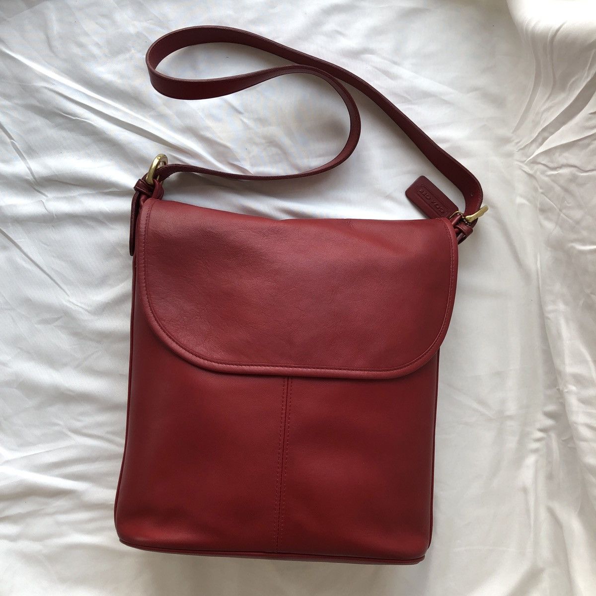 Coach Vintage Coach Whitney Red Leather Bag | Grailed