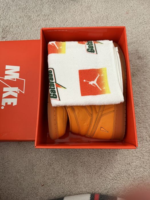 Nike Air Jordan 1 Gatorade Orange Peel | Grailed