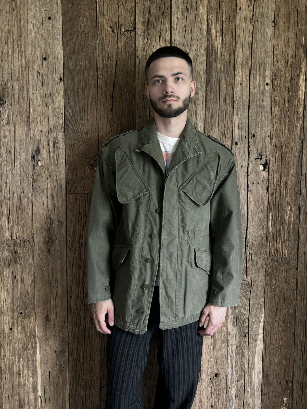 Vintage 1966 Dated Vintage Dutch Army Seyntex KL Military Jacket | Grailed