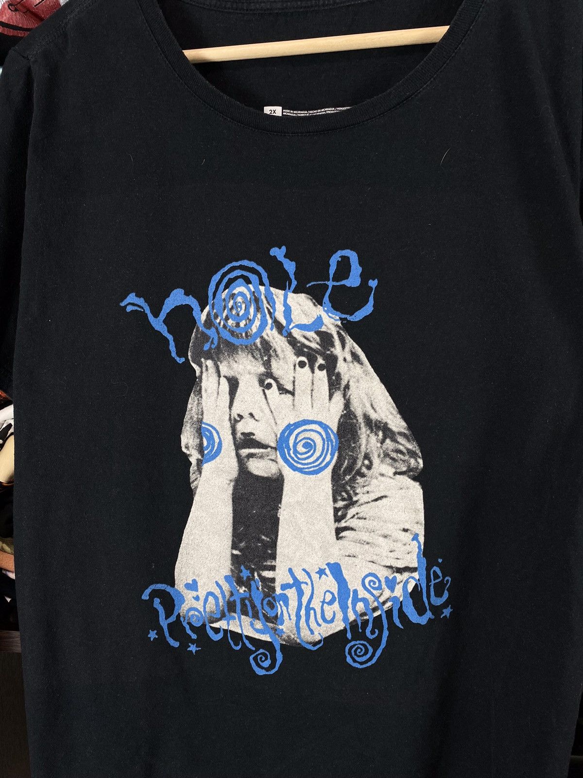 Band Tees × Streetwear × Vintage Vintage HOLE Pretty On The Inside Tee ...