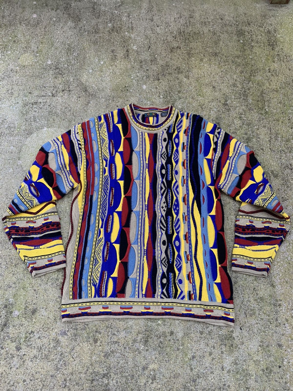 1990x Clothing × Coogi × Vintage Vintage Coogi Australia Multi-Color ...