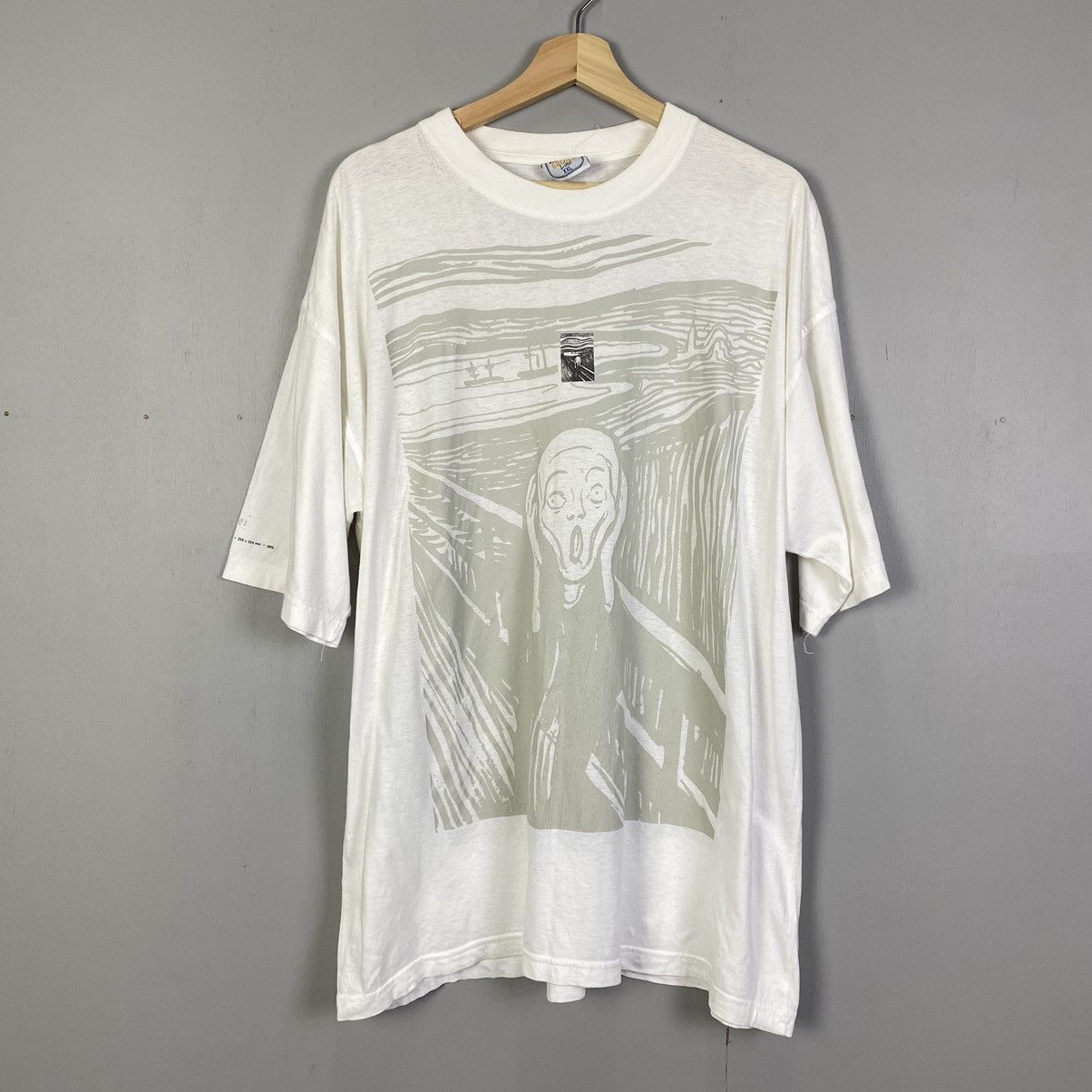 Art × Arts & Science × Vintage VINTAGE EDVARD MUNCH ART TSHIRT | Grailed