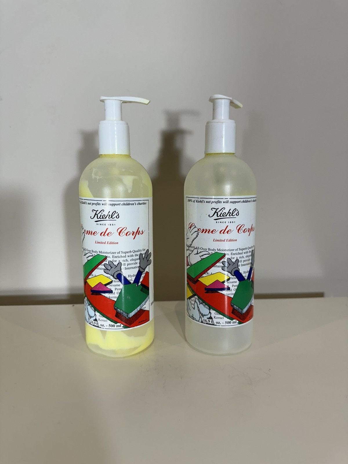 Kaws KAWS x Kiehl’s Creme de Corps Bottles | Grailed