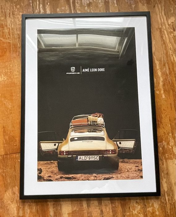 Aime Leon Dore Aime Leon Dore x Porsche poster | Grailed
