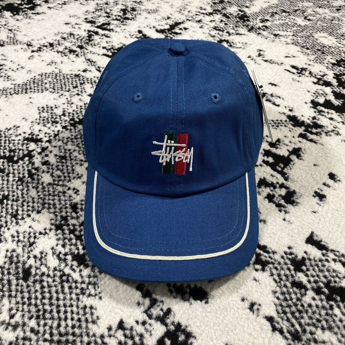 Vintage STUSSY CLASSIC STOCK LOW PRO LOW PRO CAP IN BLUE | Grailed
