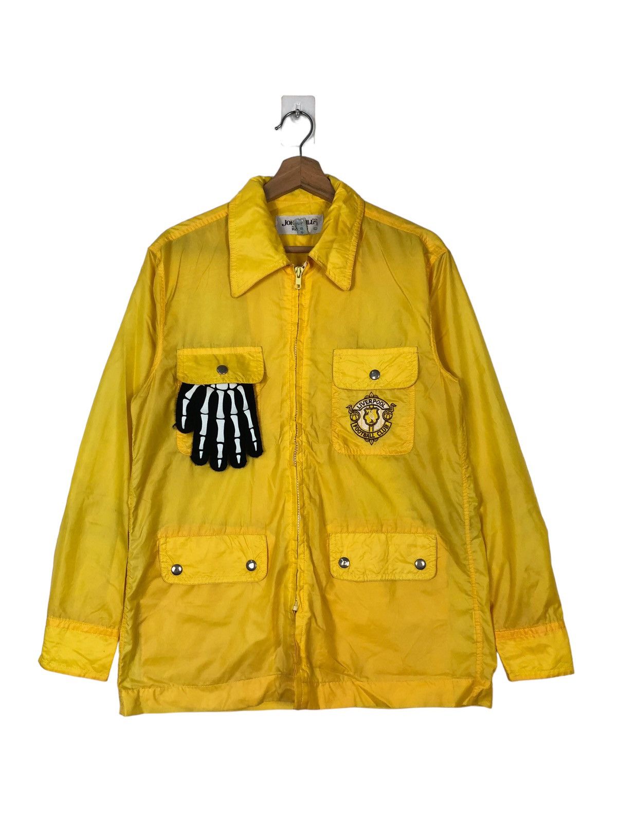 Vintage 🔥90s Vintage Cargo Jacket John Bull Liverpool Football Team ...