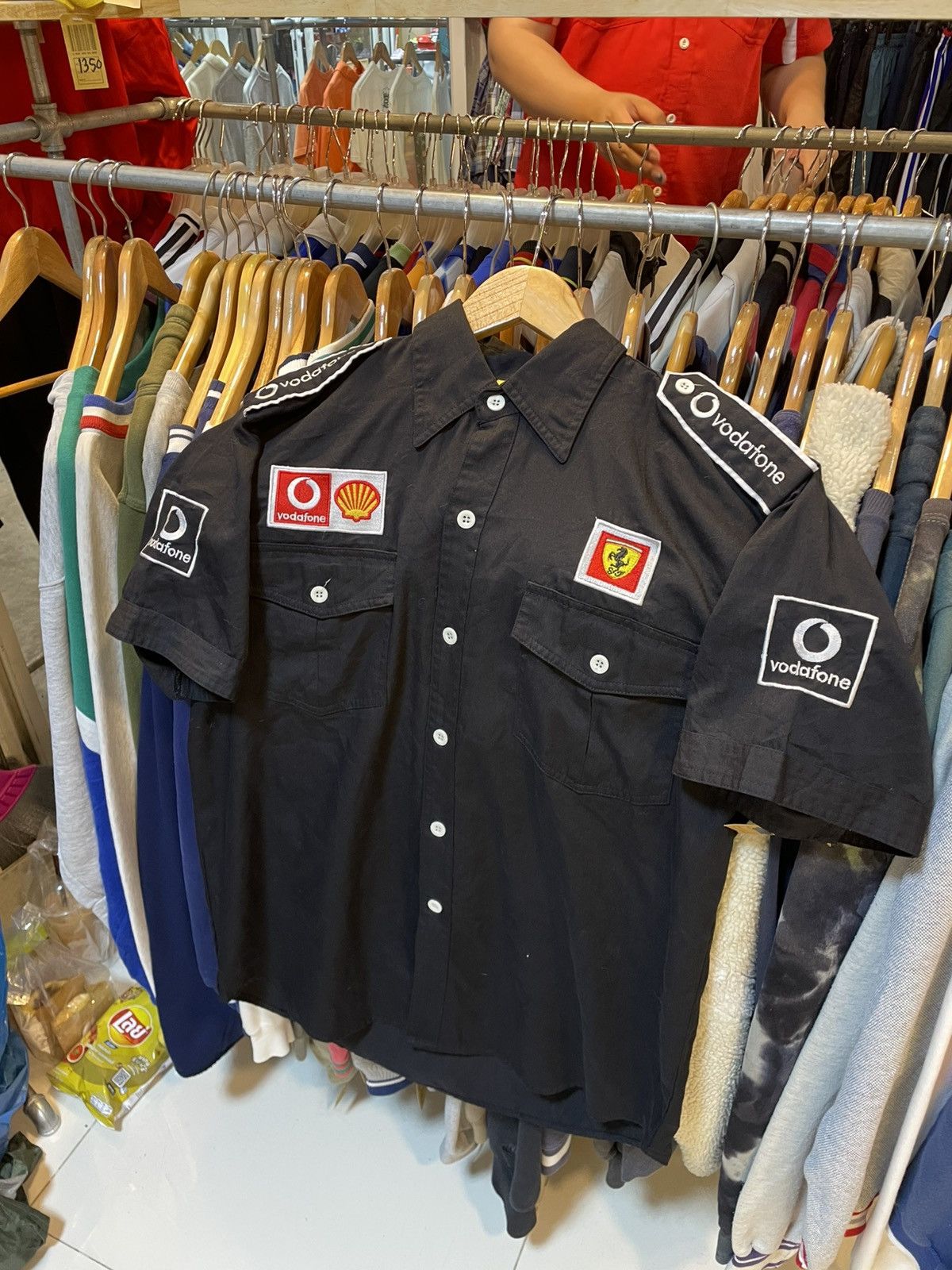 Ferrari Y2K F1 Ferrari Button-Up Shirt | Grailed