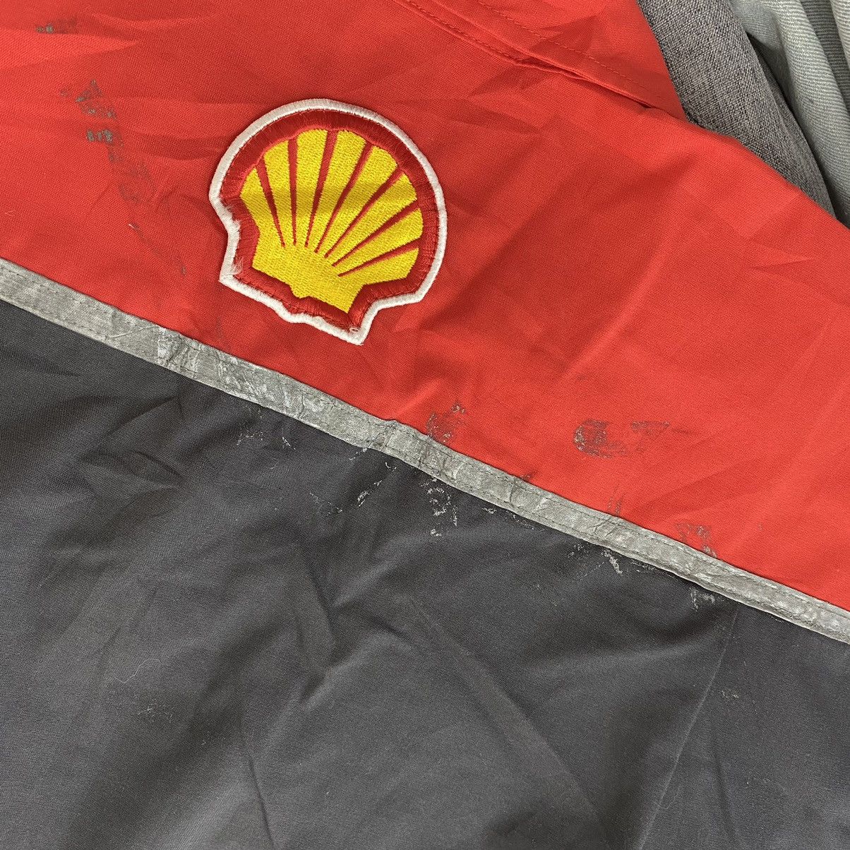 Ferrari × Racing SHELL x FERRARI Embroidered Logo Racing Formula One F1 ...