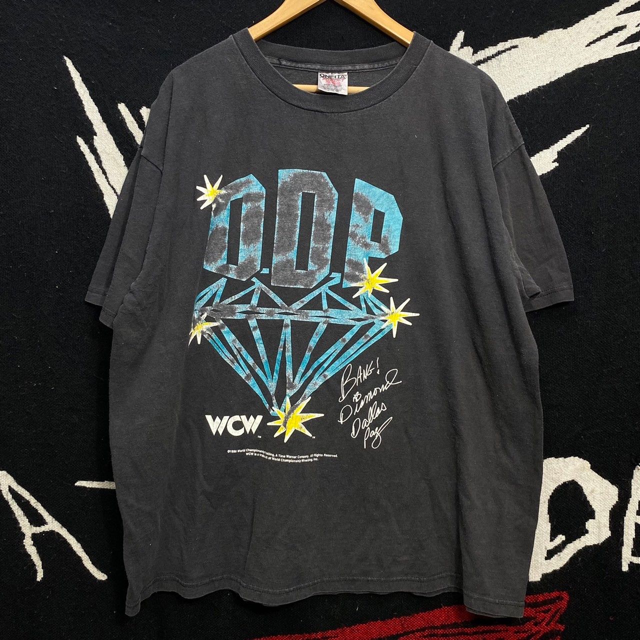 Vintage DDP Diamond Dallas Page Vintage 1998 WCW Wrestling Shirt XL ...