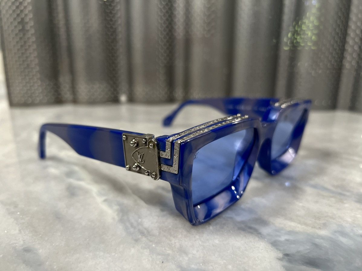Louis Vuitton Louis Vuitton Millionaire 1.1 Transparent Blue Sunglasses ...