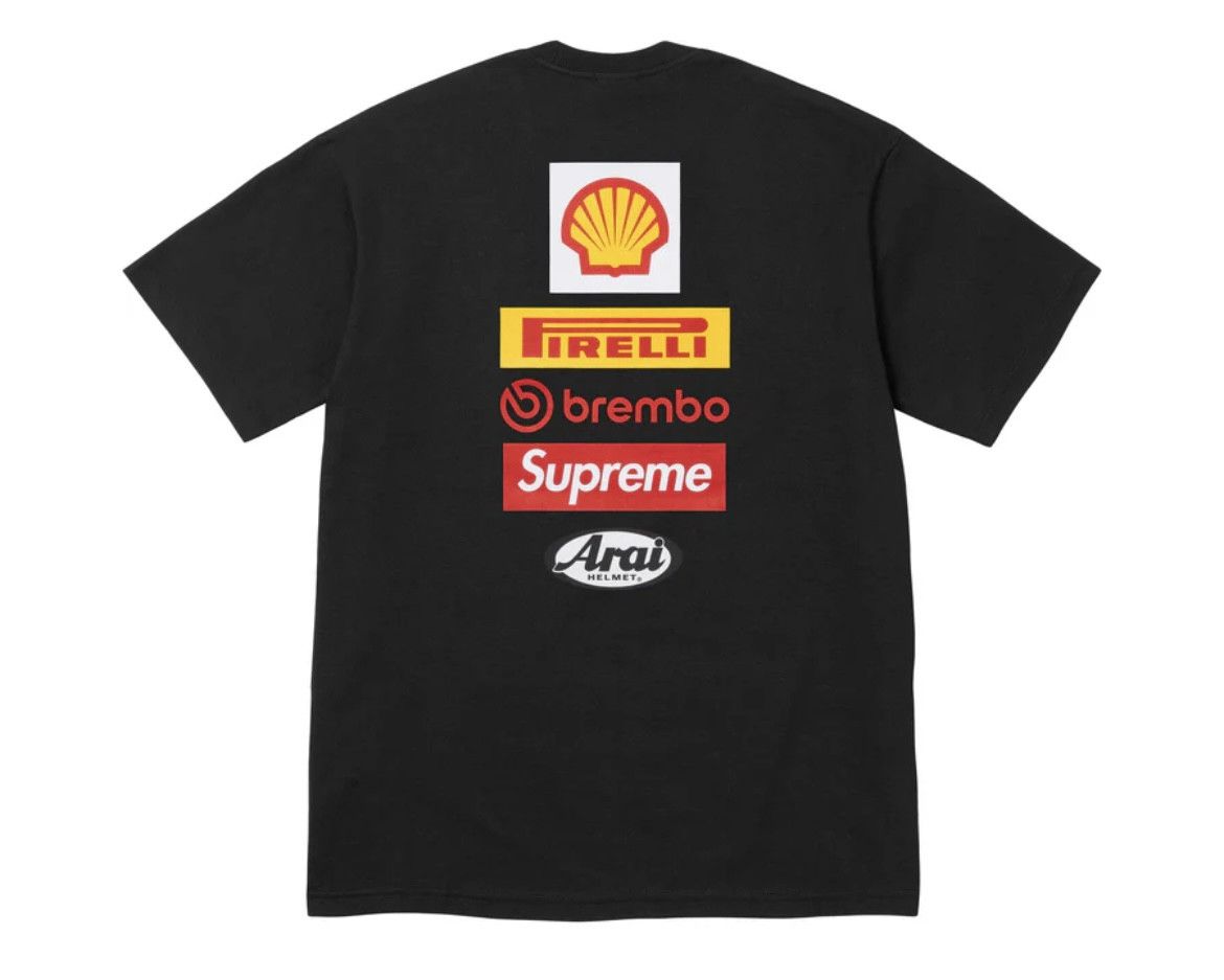 Ducati × Supreme Supreme Ducati Logo Tee Black M in Hand | Grailed