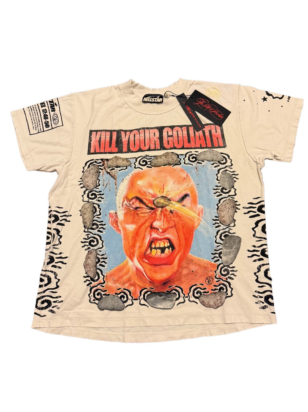 Complex × HELLSTAR × Streetwear Hellstar Kill Your Goliath Tee ...
