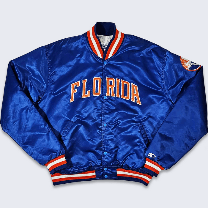 Vintage Florida Gators Vintage 80s Starter Satin Bomber Jacket | Grailed