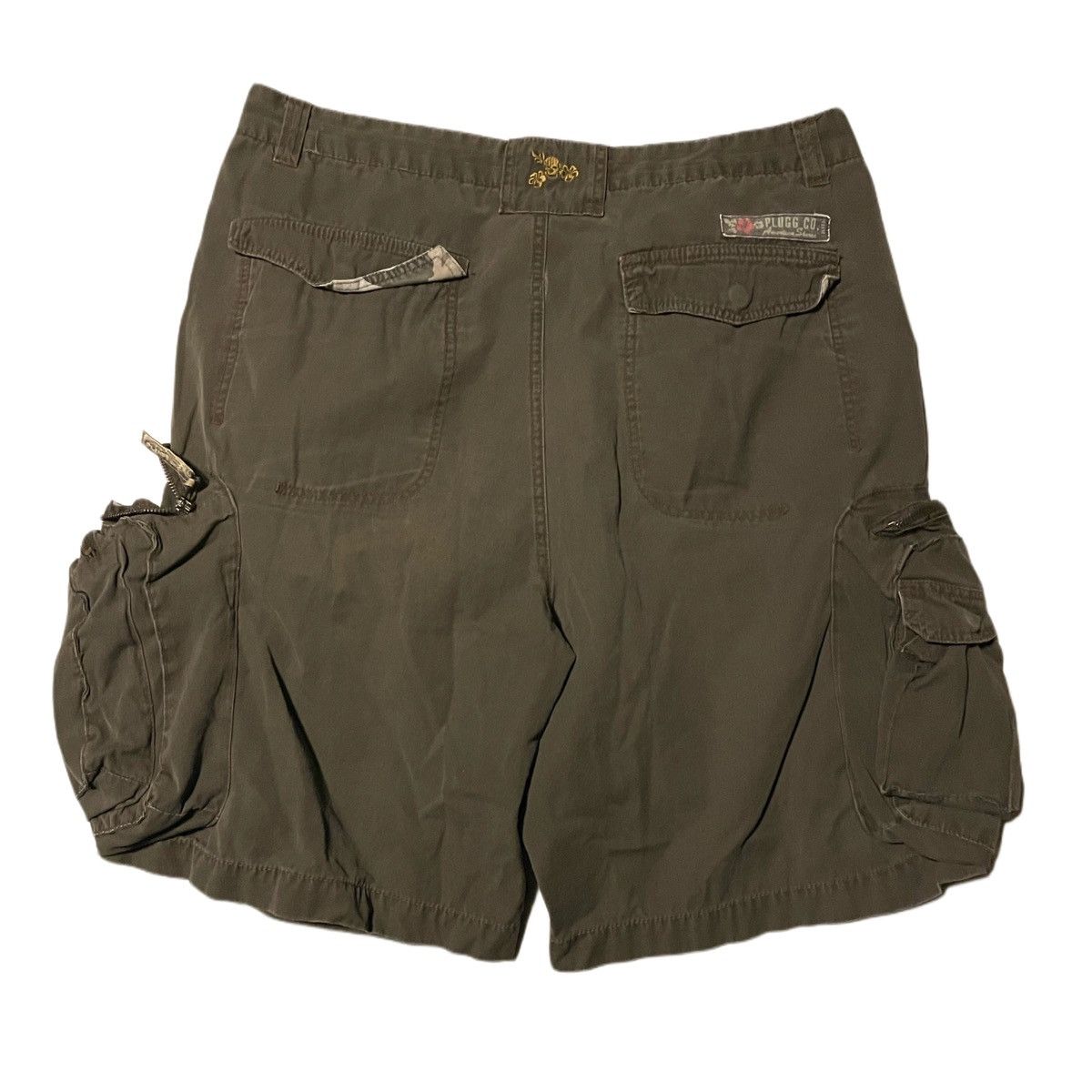 Mecca Insane Y2K Gothic Infamous PLUGG Baggy Asf Cargo Shorts | Grailed