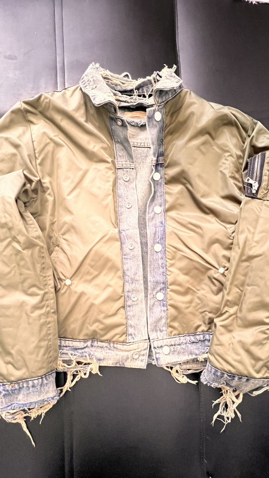 Mnml Mnml La Trucker Bomber Jacket Grailed