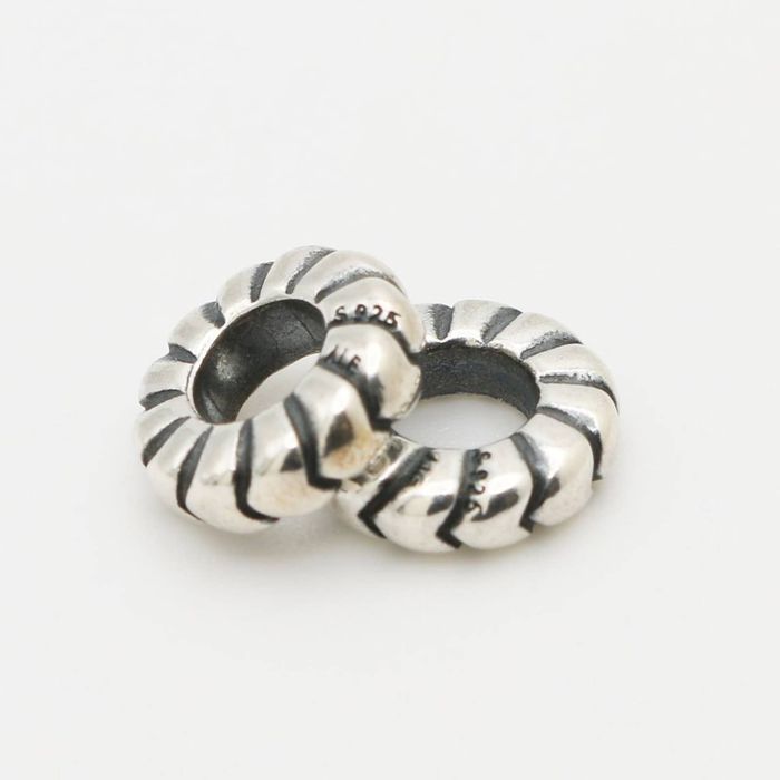 pandora Two-Authentic PANDORA Hearts Row Spacers | Grailed