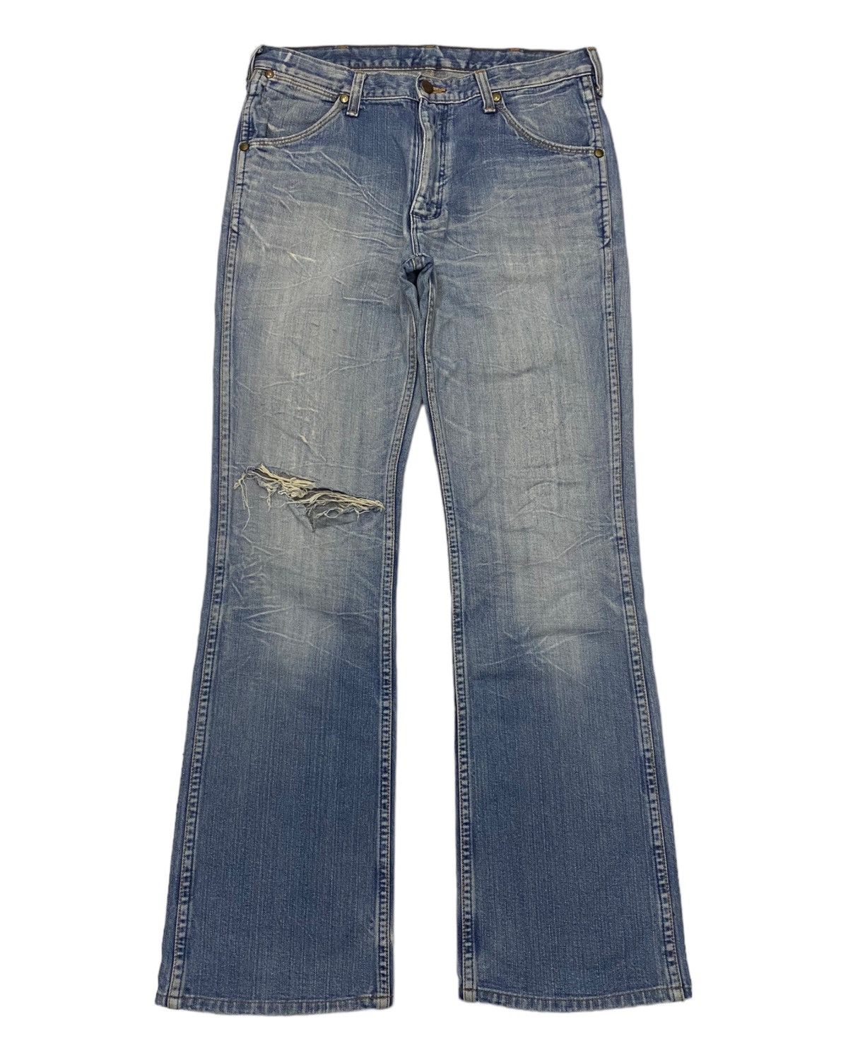 Distressed Denim × Hysteric Glamour × If Six Was Nine FLARED🔥WRANGLER ...