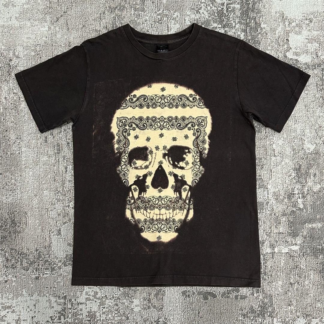 Number (N)ine AW07 "LOVE GOD MURDER" Skull Tee | Grailed