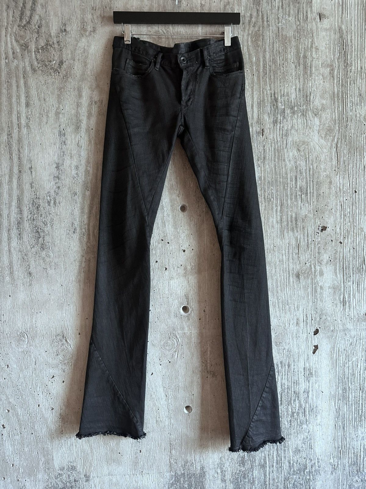 Rick Owens × Rick Owens Drkshdw RICK OWENS SPIRAL DENIM WAXED FW09 ...