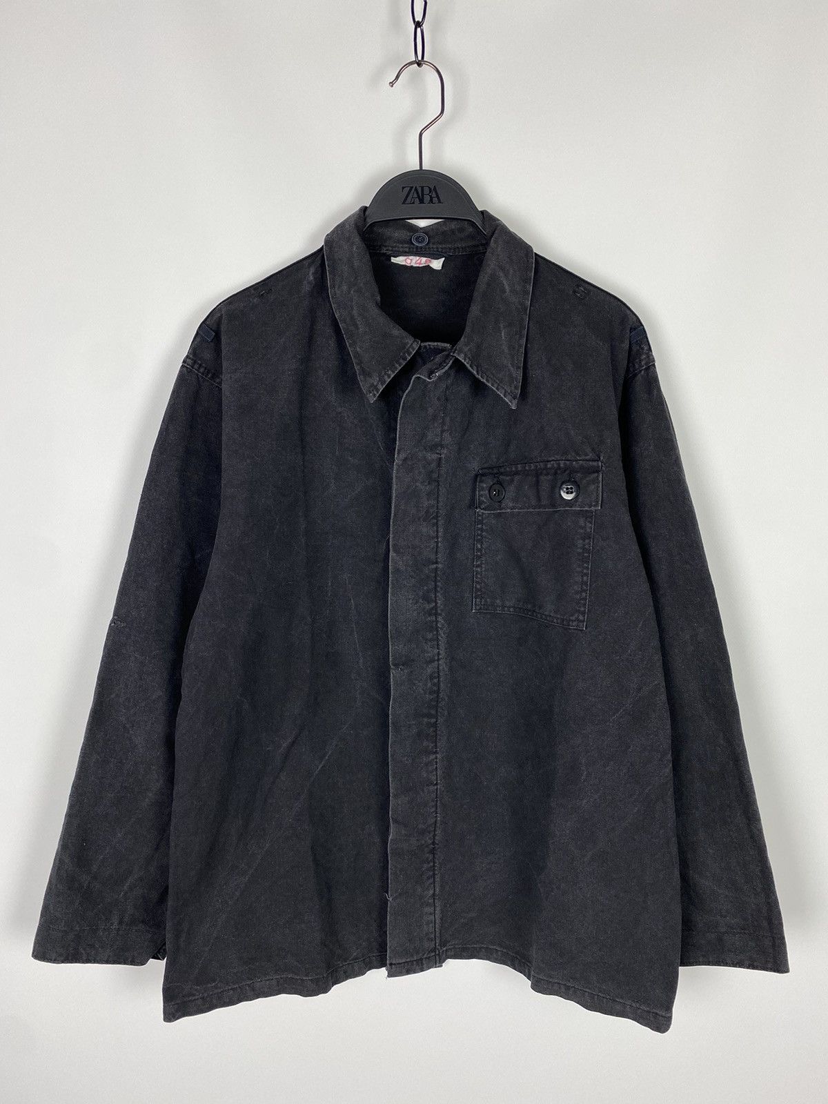 Vintage 1980’s Vintage GDR Army Single Pocket Work Jacket | Grailed