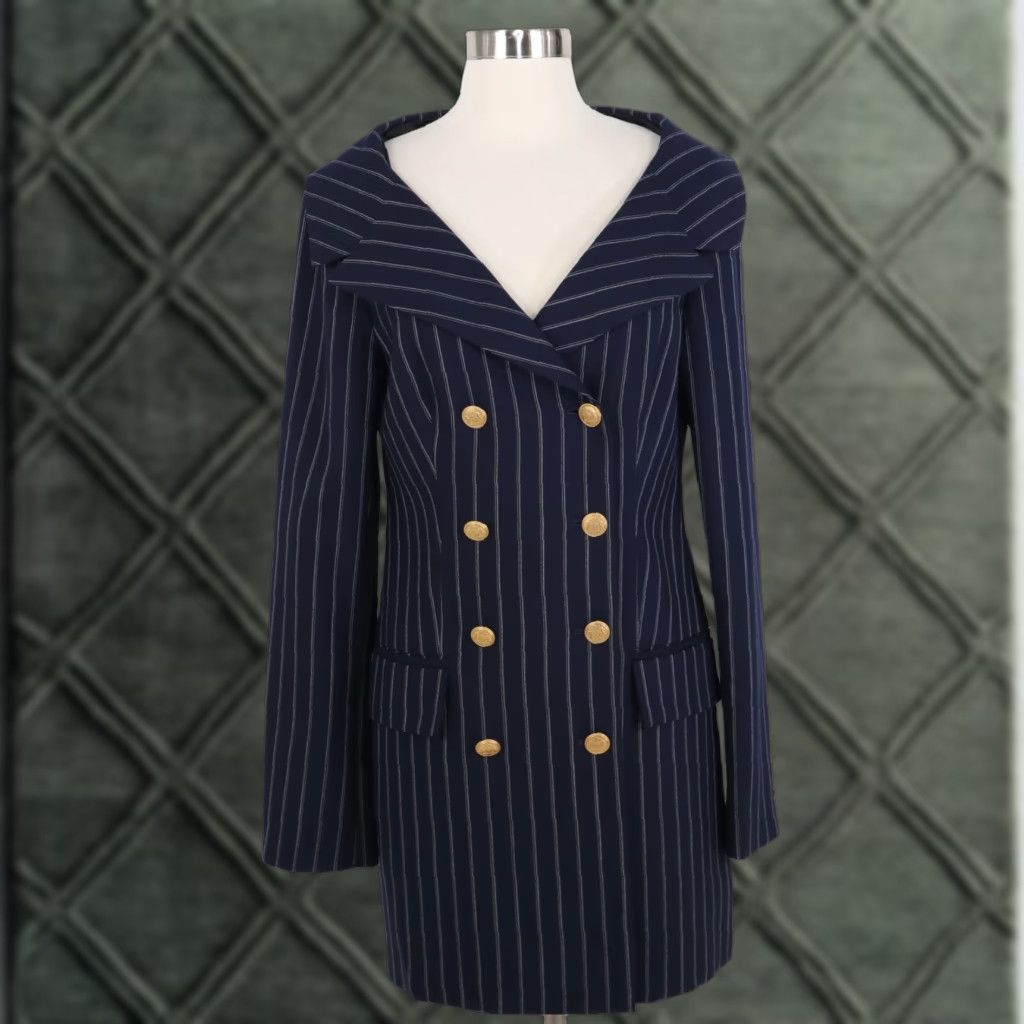 Marissa Webb Marissa Webb Blazer Dress Robin M Medium Sheath Double ...