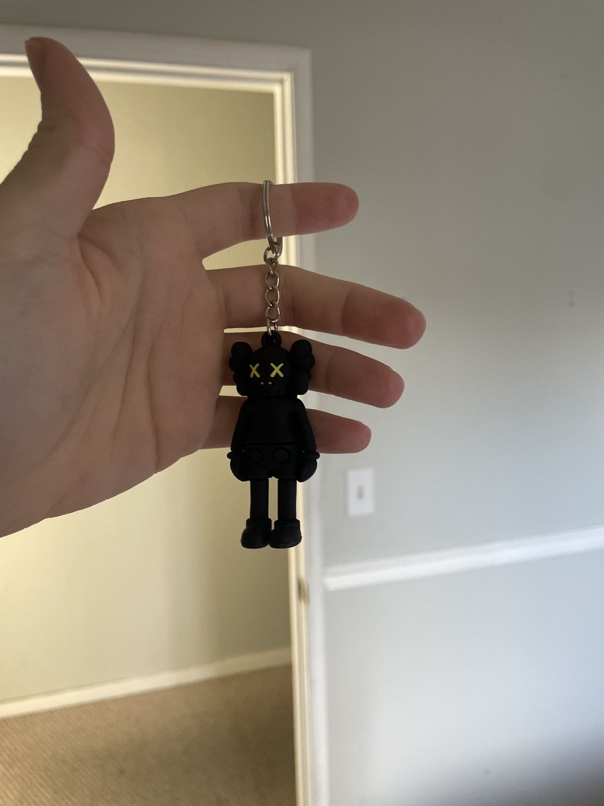Kaws Black Kaws Campanion Keychain | Grailed