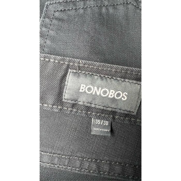 Bonobos Bonobos Charcoal Gray Straight Leg Denim Jeans 35x30 | Grailed