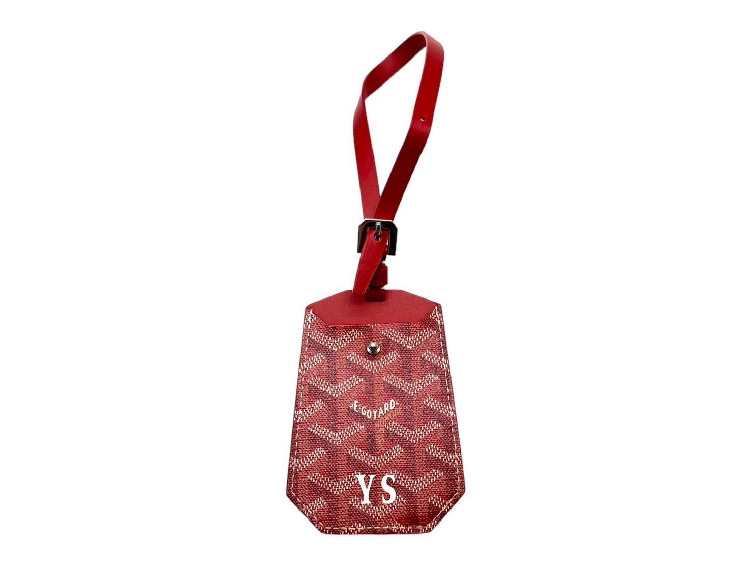 Goyard goyard name tag bag charm | Grailed