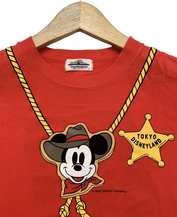 Vintage Vintage Mickey Mouse sheriff copyright 1985 tokyo disneyland ...