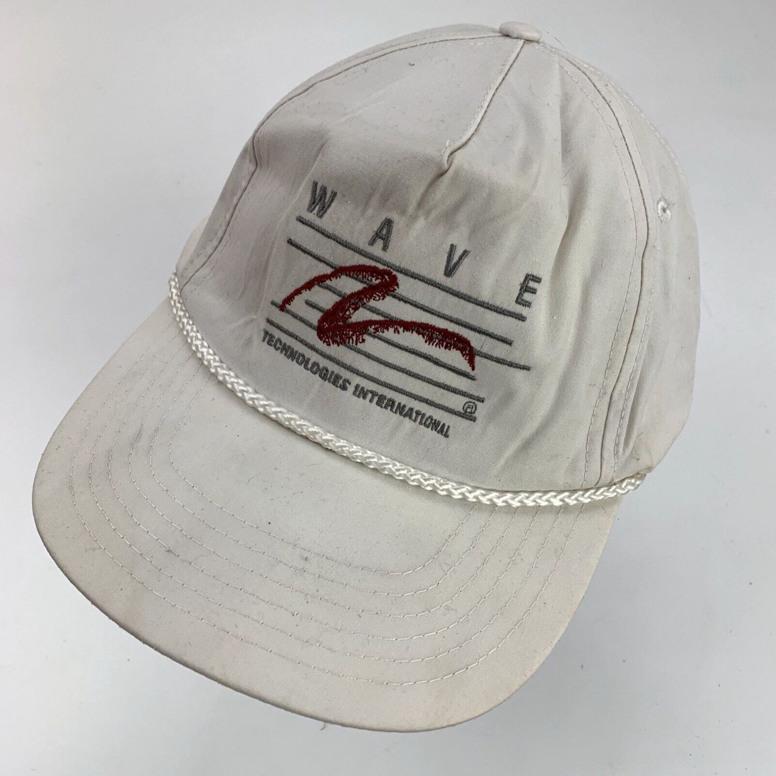 Vintage Wave Technologies International Ball Cap Hat Snapback Baseball ...