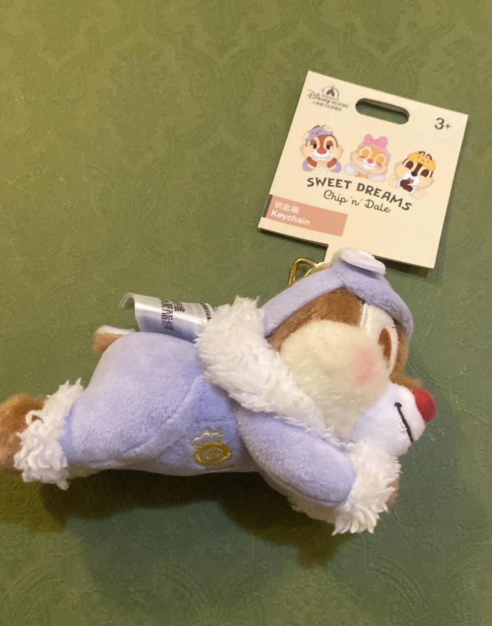 Disney Disney Chip and Dale Sleeping Key Chain/Bag Charm Purple | Grailed