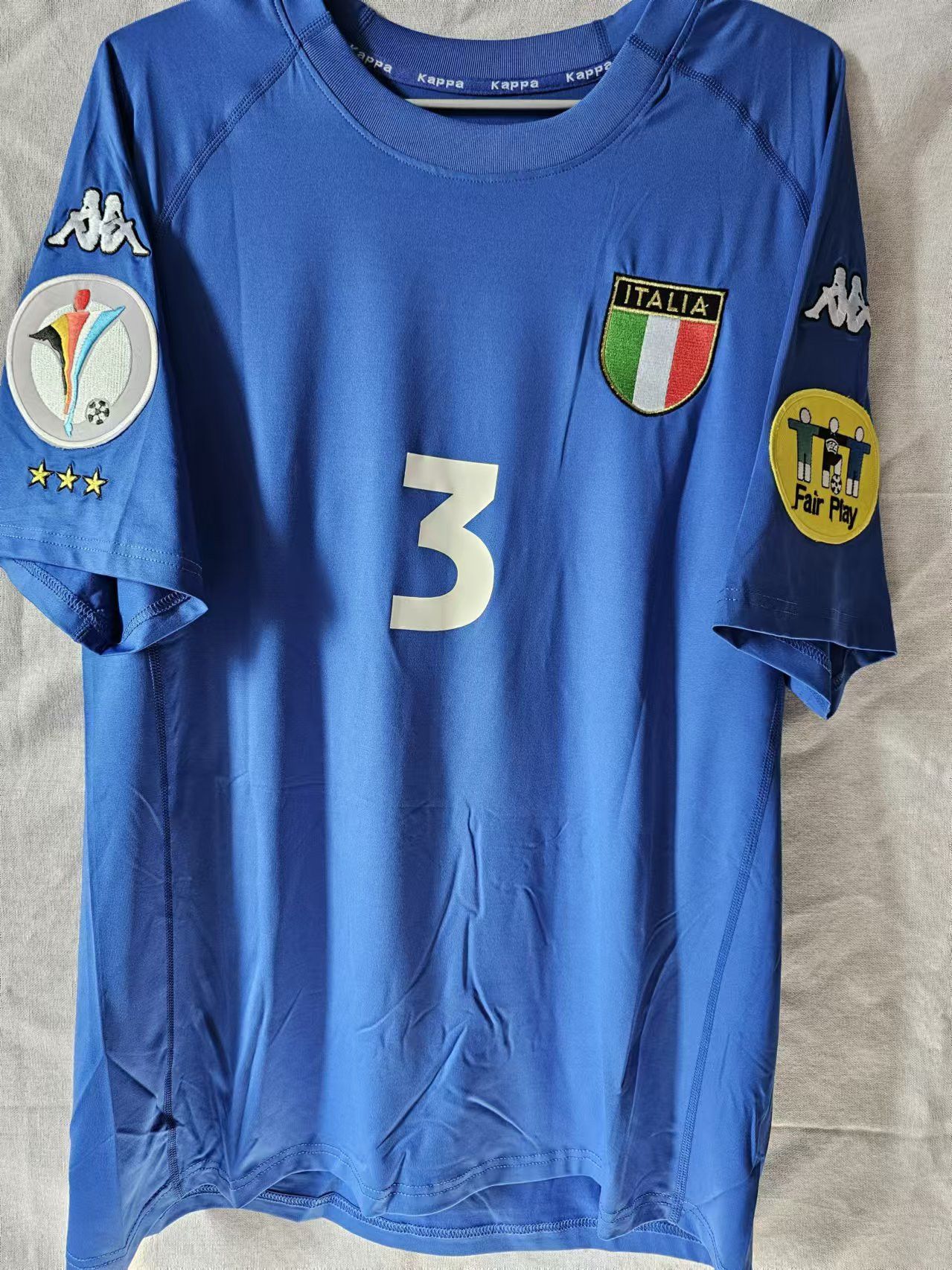 Fifa World Cup 2000 Italy #3 Paolo Maldini Jersey Home | Grailed