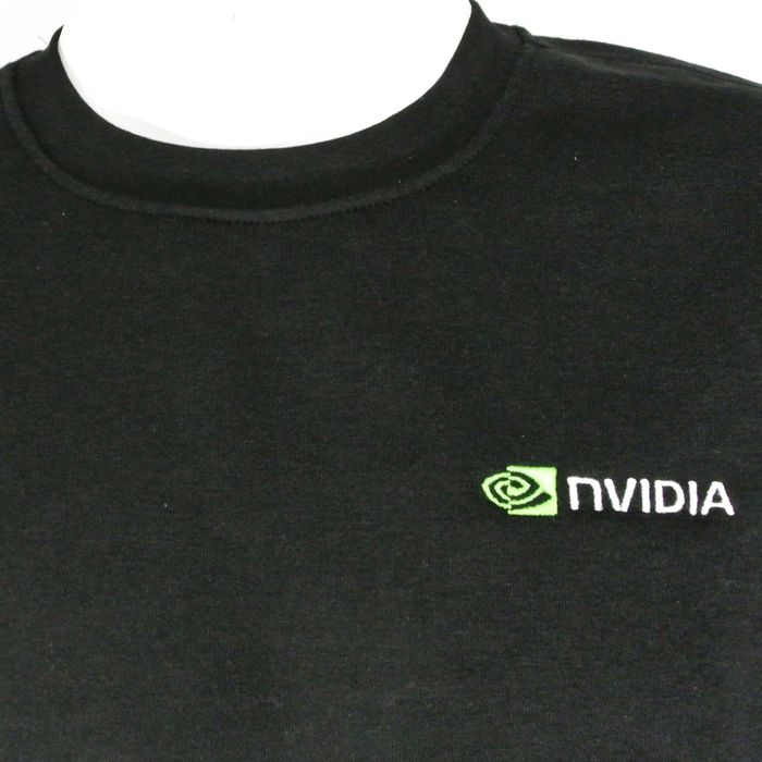 Gildan NVIDIA Tech Employee Uniform Black Sweatshirt NWT | Grailed