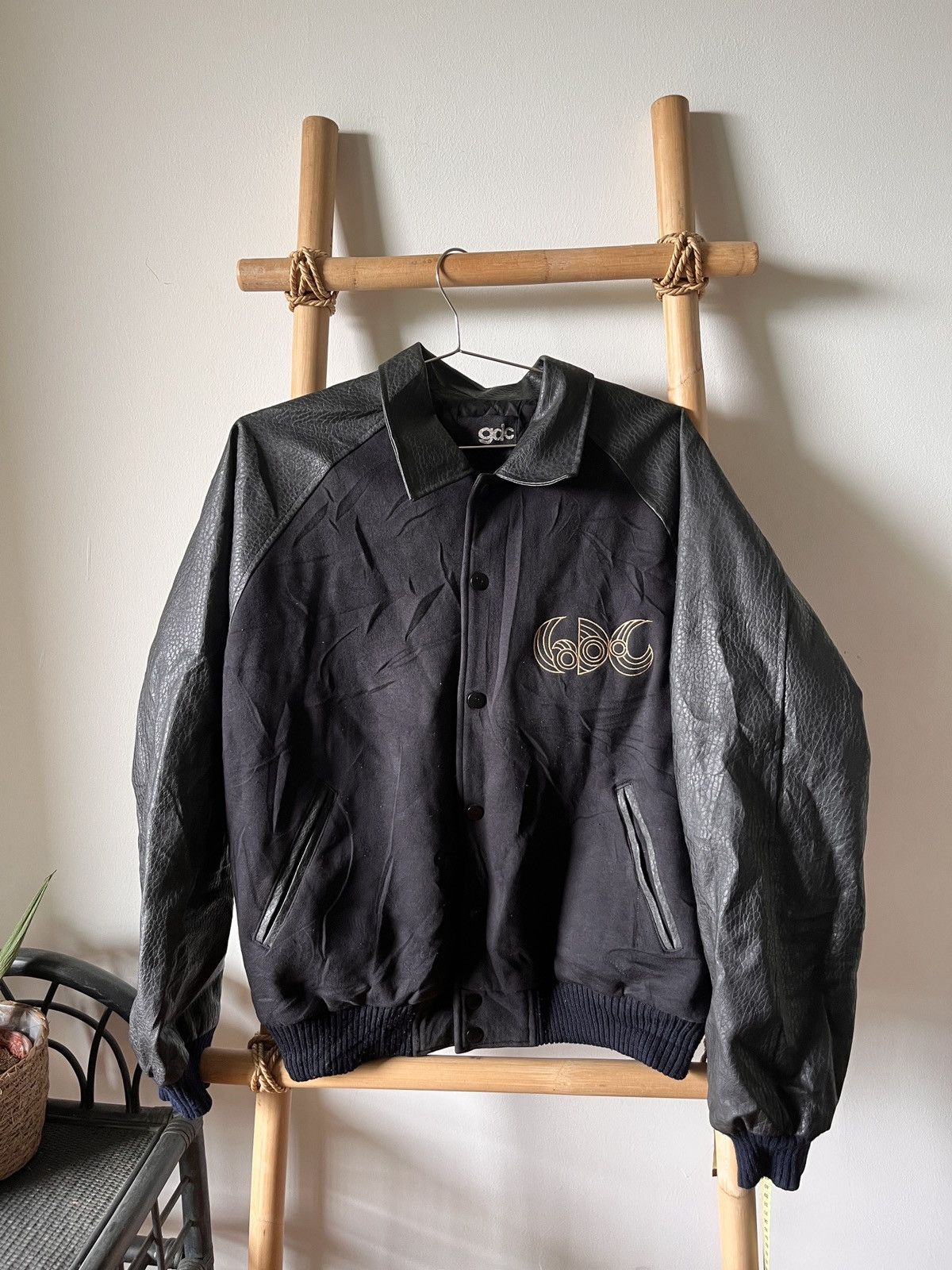 Girls Dont Cry Vintage 90s Girls Dont Cry Leather Sleeve Varsity Jacket | Grailed