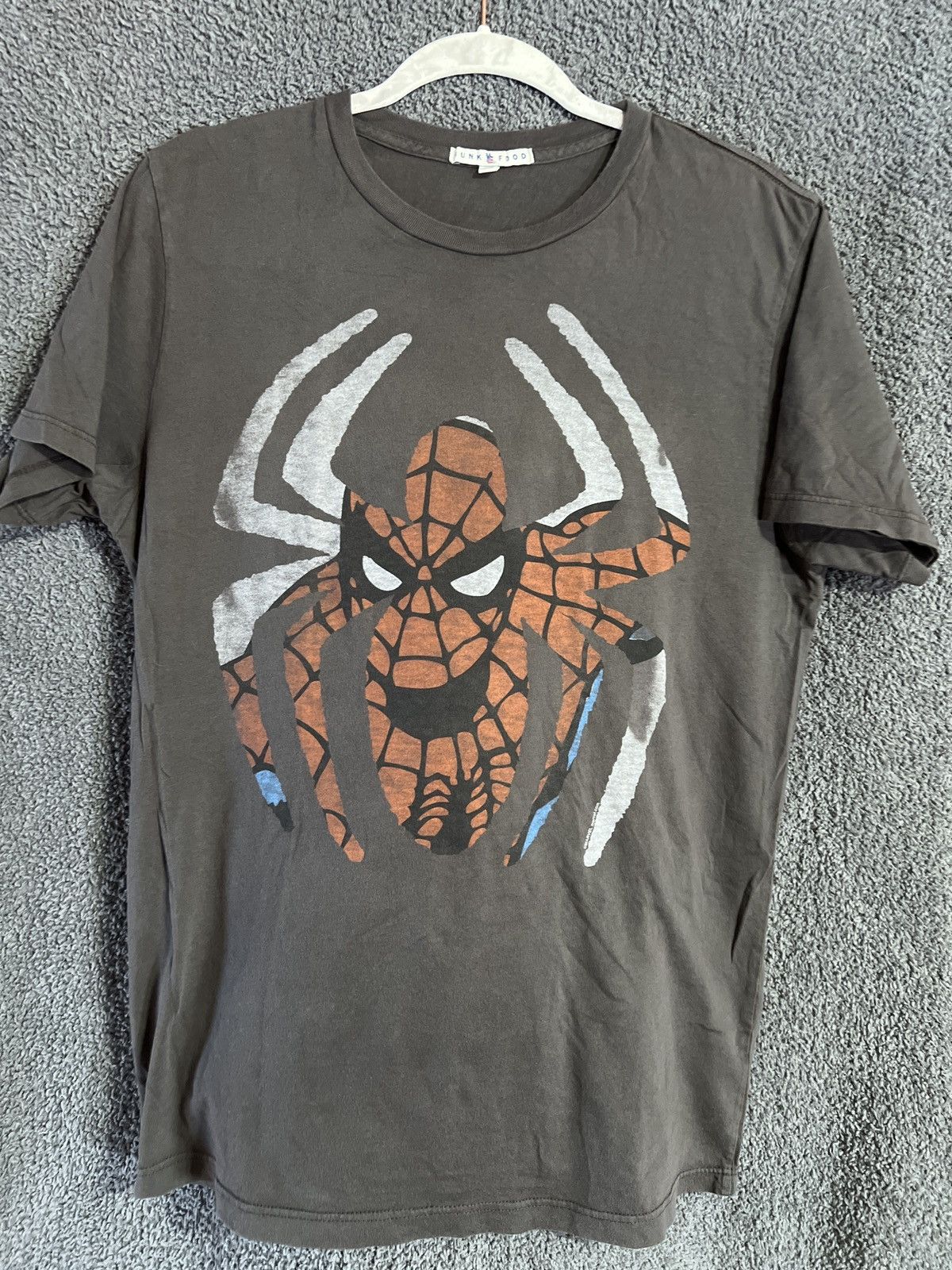 Junk Food Junk Food Spider Man Short Sleeve T-Shirt | Grailed
