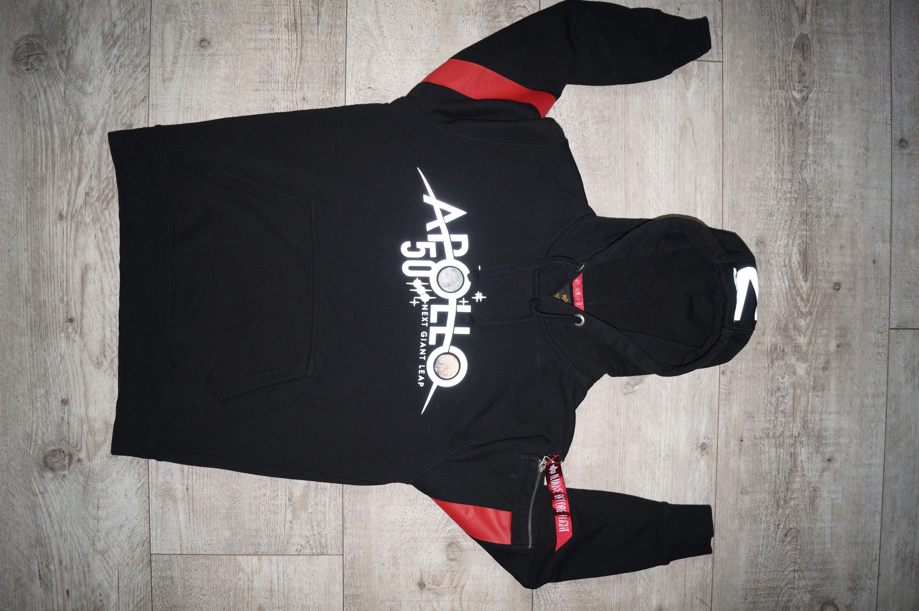 Alpha Industries × Nasa Alpha Industries Nasa Apollo 50 Hoodie size M ...