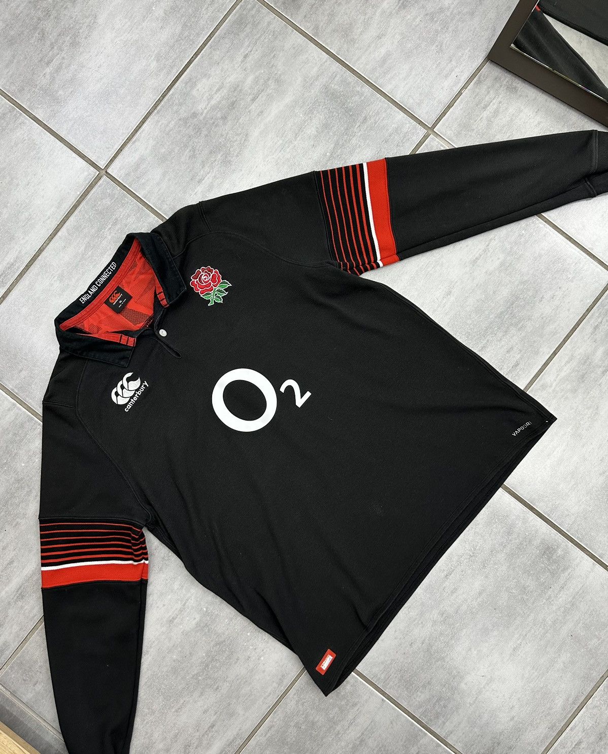 Soccer Jersey 90s Vintage England Canterbury 02 Rugby Shirt Long Sleeve ...