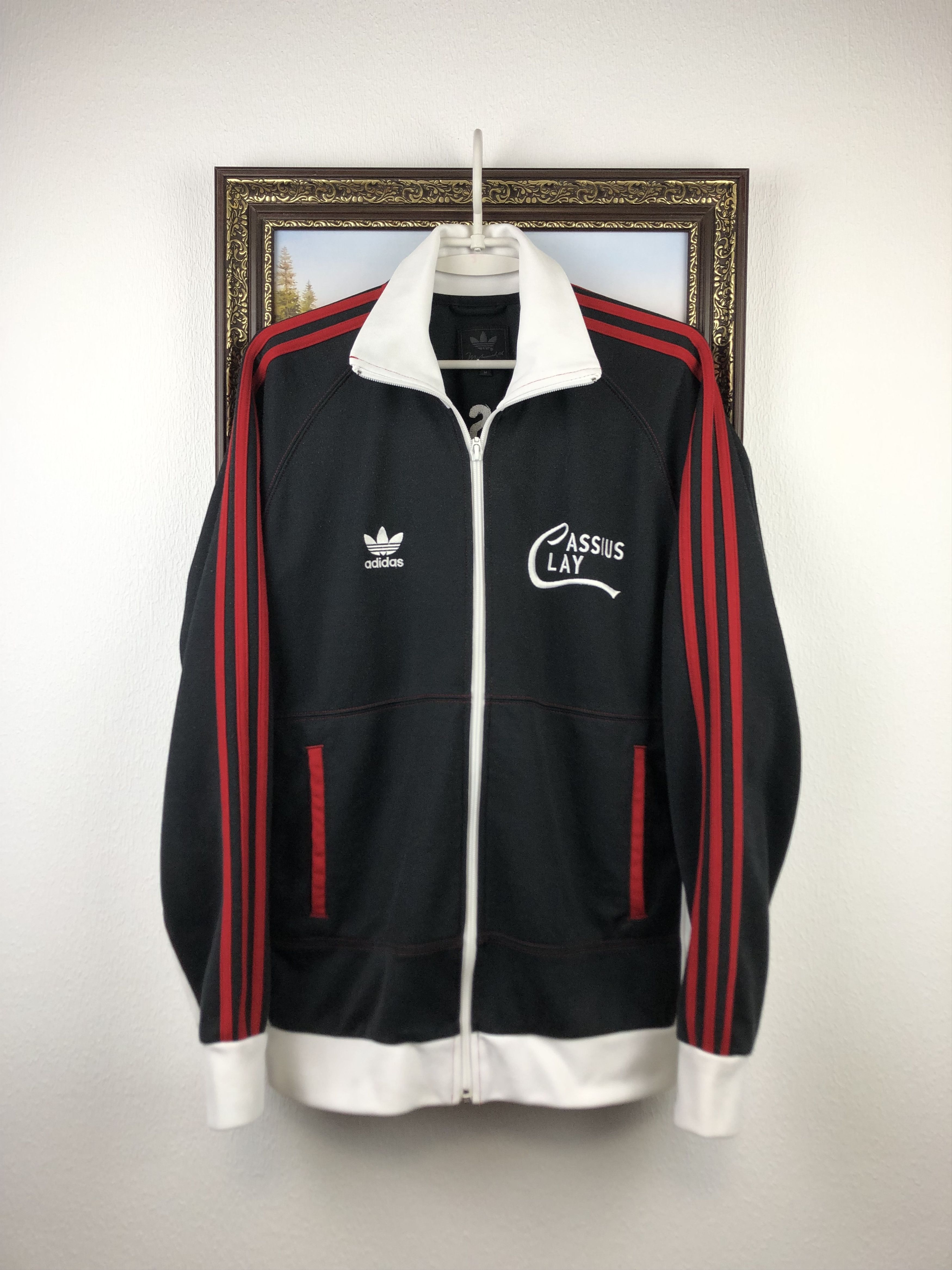 Adidas Vintage Cassius Clay Muhammad Ali Jacket Track GOAT Top Rare ...